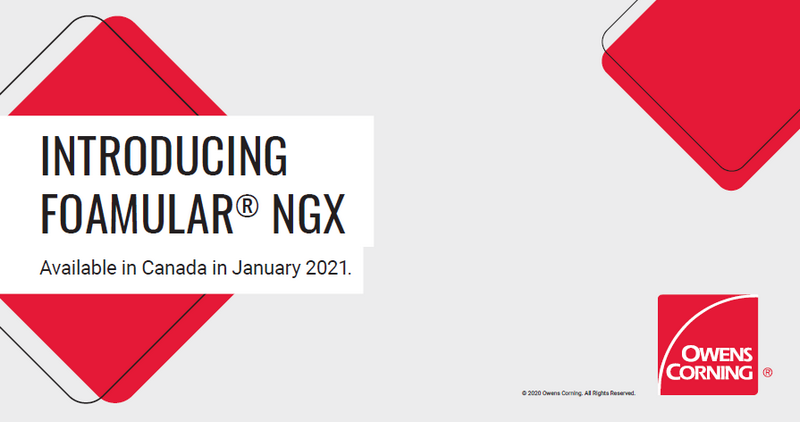 Owens Corning Introduces FOAMULAR® NGX Insulation – A+Dwire