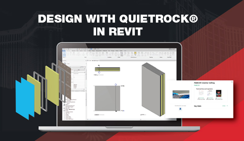 Design with QuietRock in Revit – A+Dwire