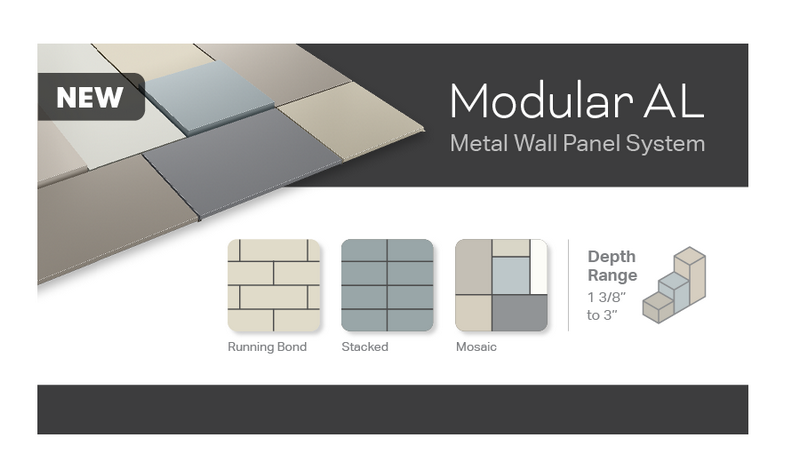 NEW! PAC-CLAD Modular AL Metal Wall Panel System – A+Dwire