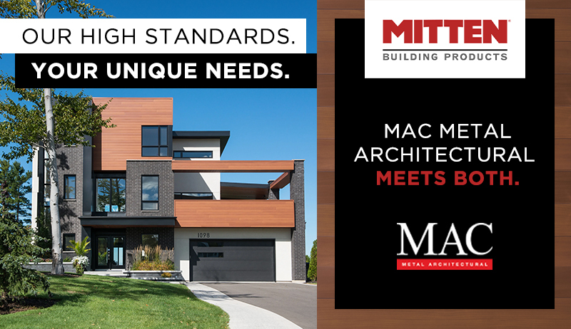 Meet MAC—Canadian-made steel cladding available through Mitten – A+Dwire